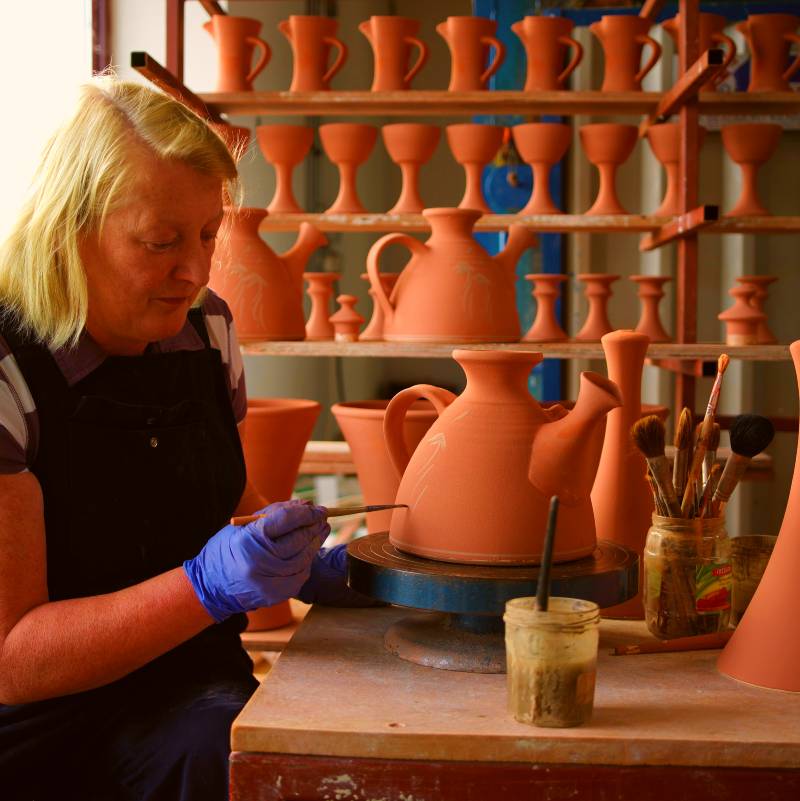 Louis Mulcahy Pottery Workshop Tours